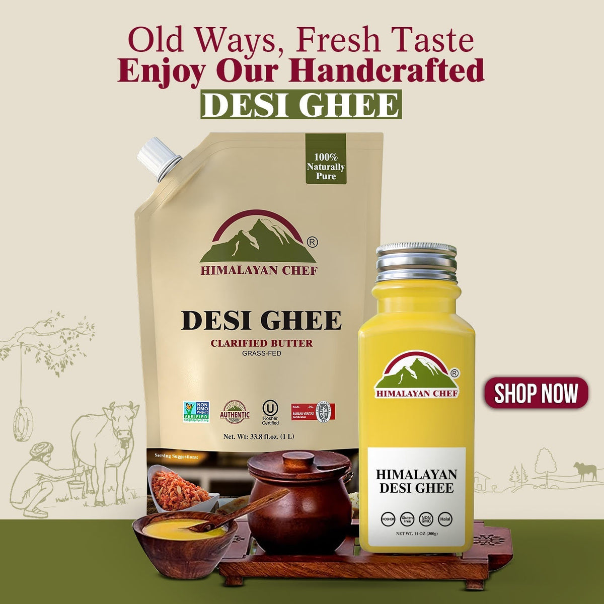 Embrace Pure Desi Ghee: Boost Flavor and Nutrition in Your Cooking ...