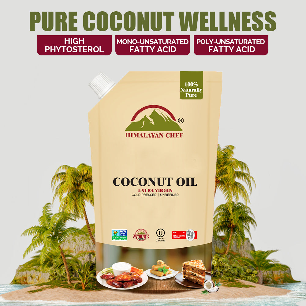 Buy Extra Virgin Coconut Oil Online at Best Price – HIMALAYAN CHEF PAKISTAN