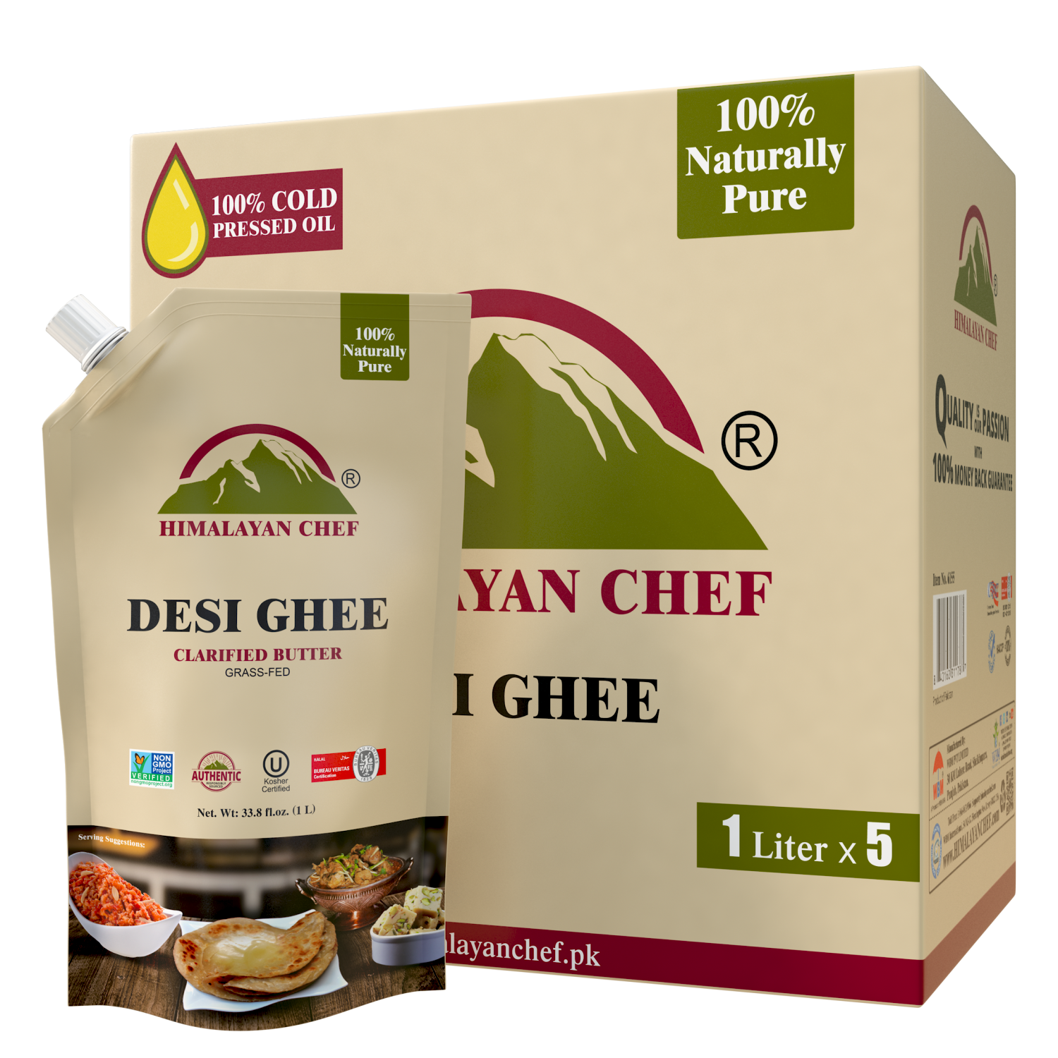 100% Pure and Organic Desi Ghee at Best Price in Pakistan – HIMALAYAN ...