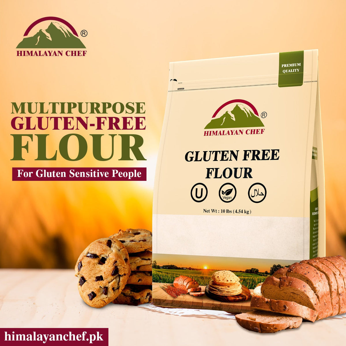 Online Best Gluten Free Flour in Pakistan – HIMALAYAN CHEF PAKISTAN
