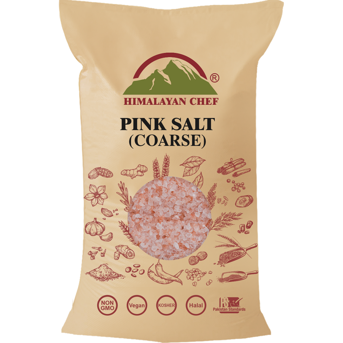 Pink Salt Coarse - 22.7 kg | Himalayan Chef – HIMALAYAN CHEF PAKISTAN