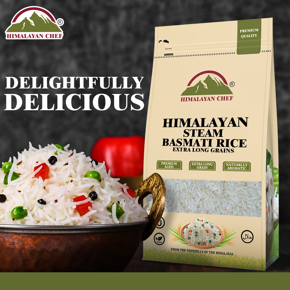 Buy 1121 Kainat Steam Basmati Rice Online in Pakistan – HIMALAYAN CHEF ...