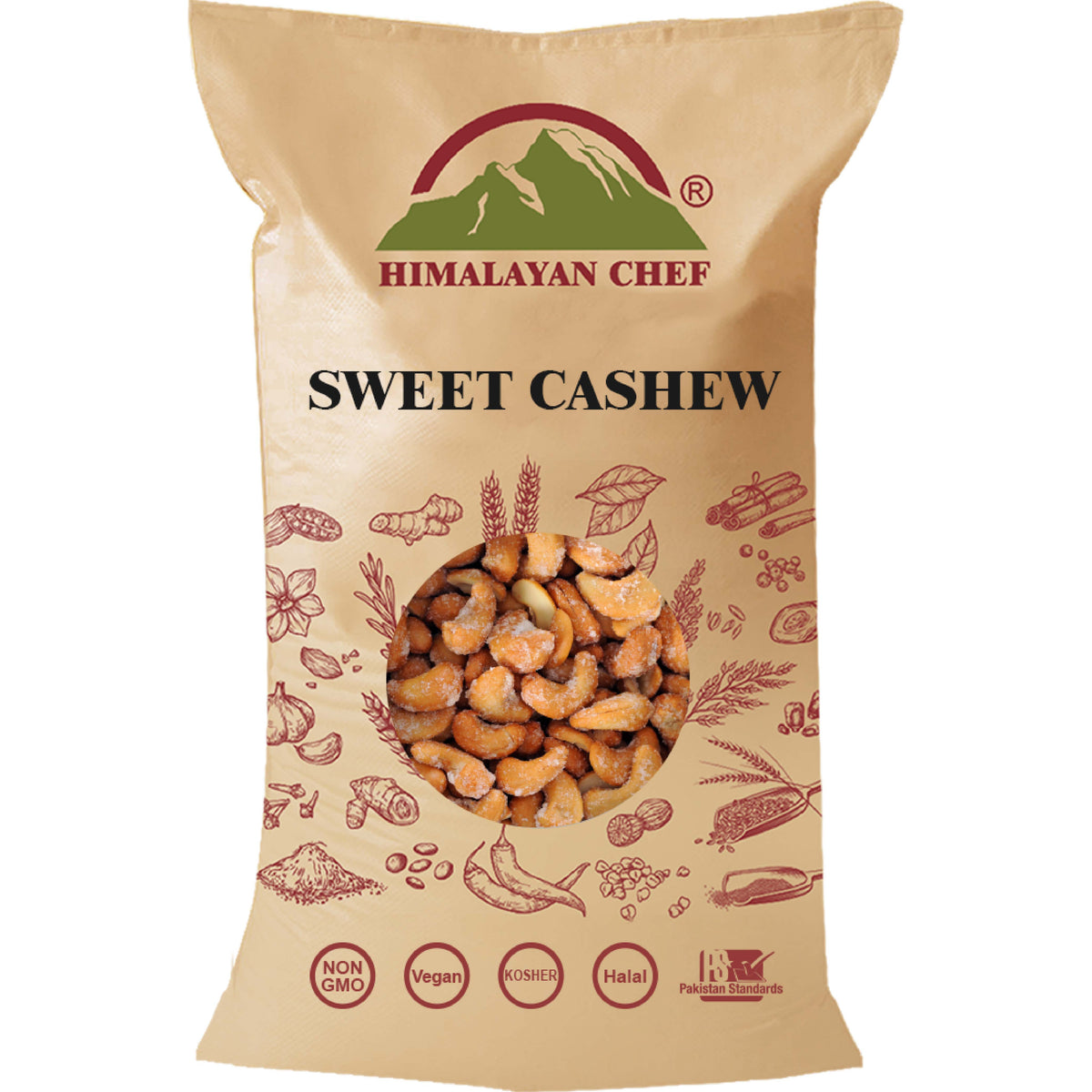 Sweet Cashew - 18.1kg | Himalayan Chef – HIMALAYAN CHEF PAKISTAN